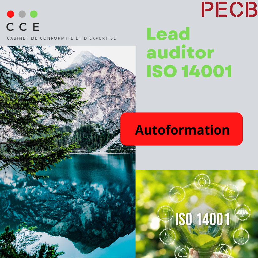 Lead Auditor PECB ISO 14001 | cabinet-de-conformité-et-d'expertise